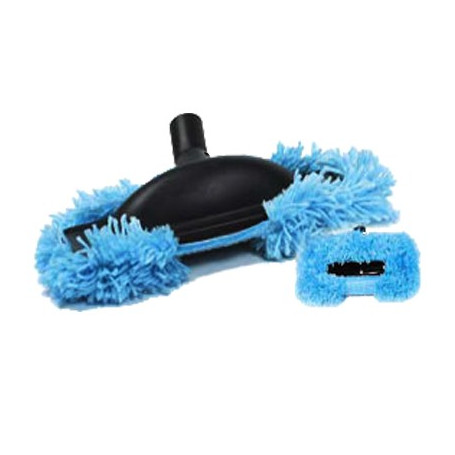 Brosse moppa parquet et sol lisse sans roulettes pour aspirateur